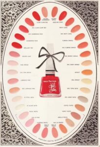Vintage 1960s Makeup Colour Charts & Guides - Hair & Makeup Artist Handbook